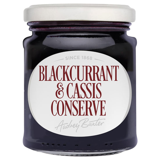 Blackcurrant and Cassis Conserve | Audrey Baxter Signature Range